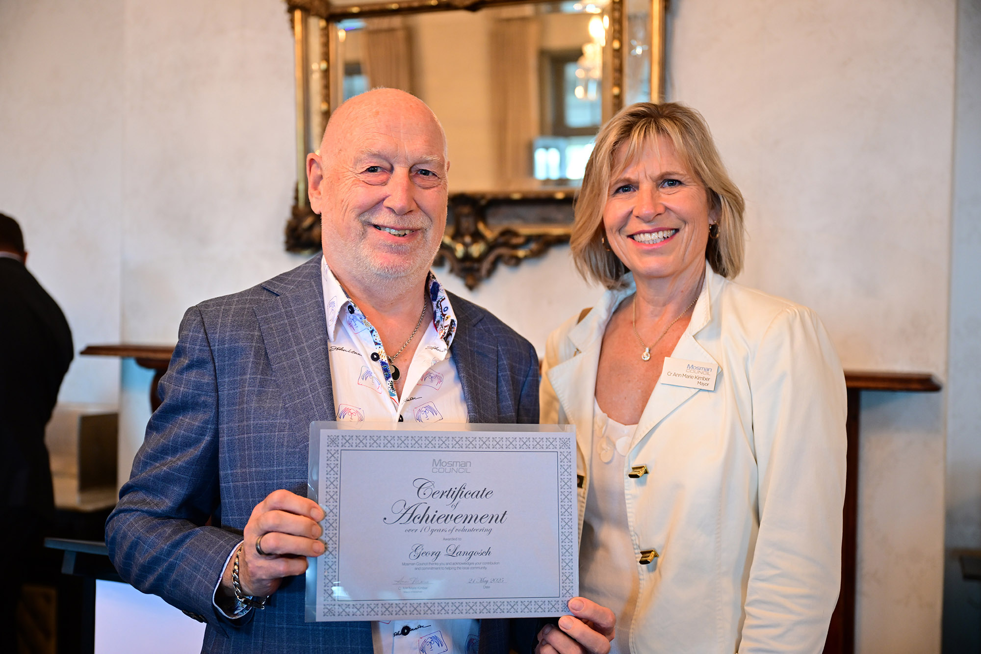 Mosman volunteers celebrated | Mosman Council